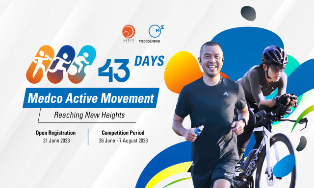 43 Days Medco Active Movement 2023 - Cause Virtual Run & Ride