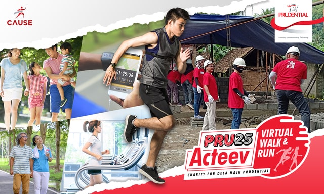 PRU25 Acteev Virtual Walk & Run - Cause Virtual Run