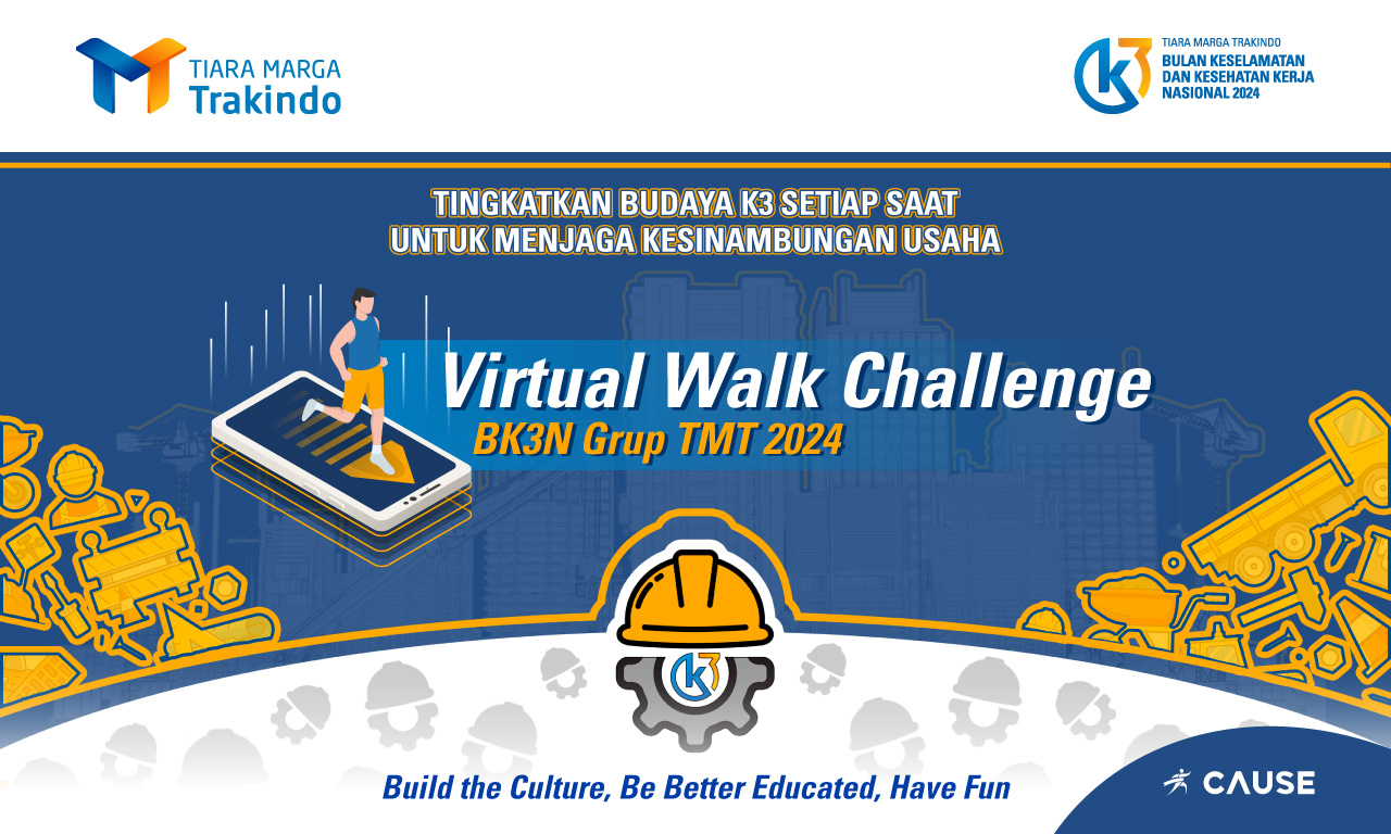 Virtual Walk Challenge BK3N Grup TMT 2024 - Cause Virtual Run & Ride